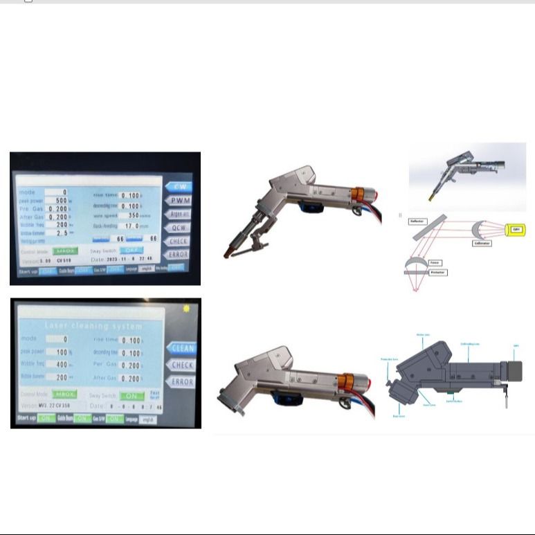 3-in-1 Portable Triple-Function Laser Welder with Cutting & Surface ...