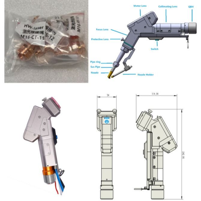 Multifunctional Handheld Single Wobble 3-in-1 Machine for Welding ...