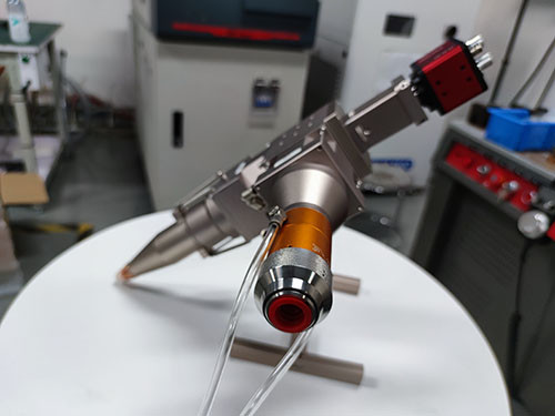 T Type Handheld Welding Head For Metal Laser Welding Machine