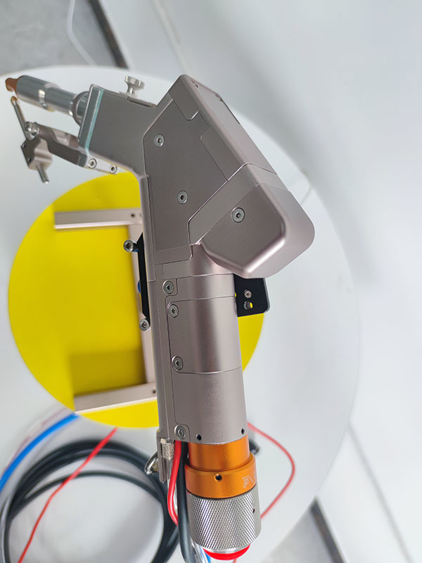 Portable Fiber Laser Welding Head Water Cooling Single Motor