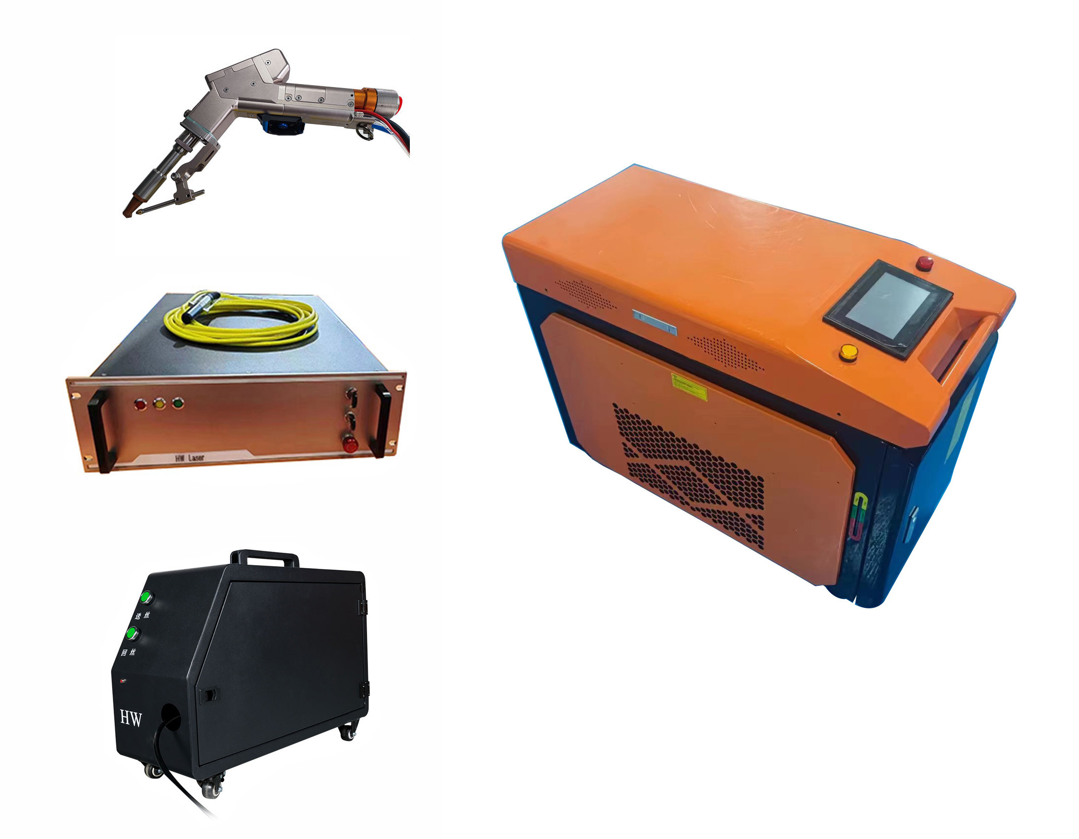 High Speed Handheld Laser Welding Machine , Small Portable Laser ...