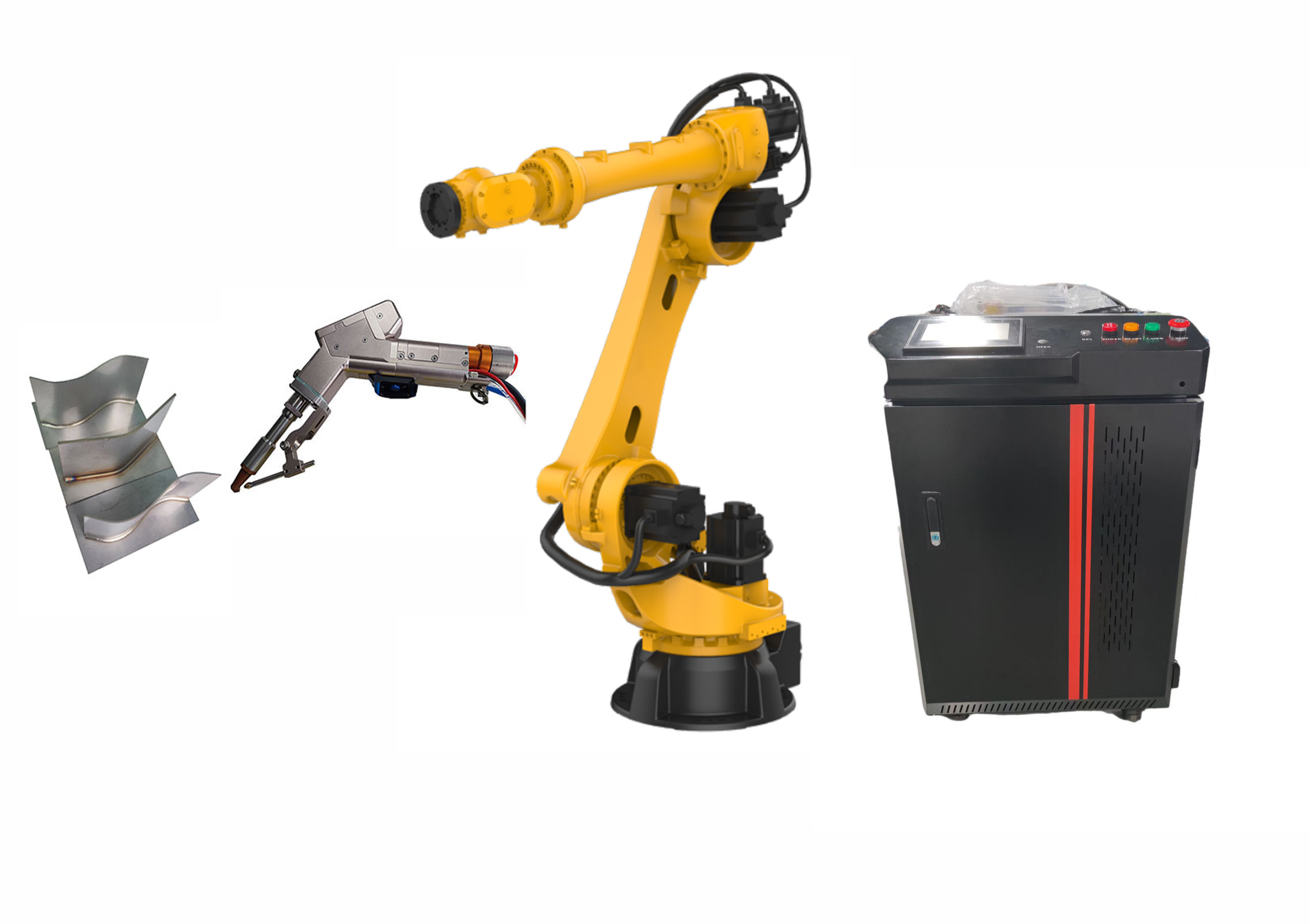2000w Portable Fiber Laser Welding Machine For Wobble Fast Welding