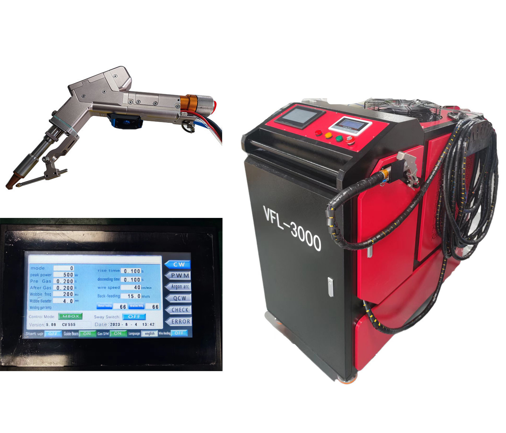 3000w Fast Laser Welding Machine Deep Fusion For Aluminium Alloy