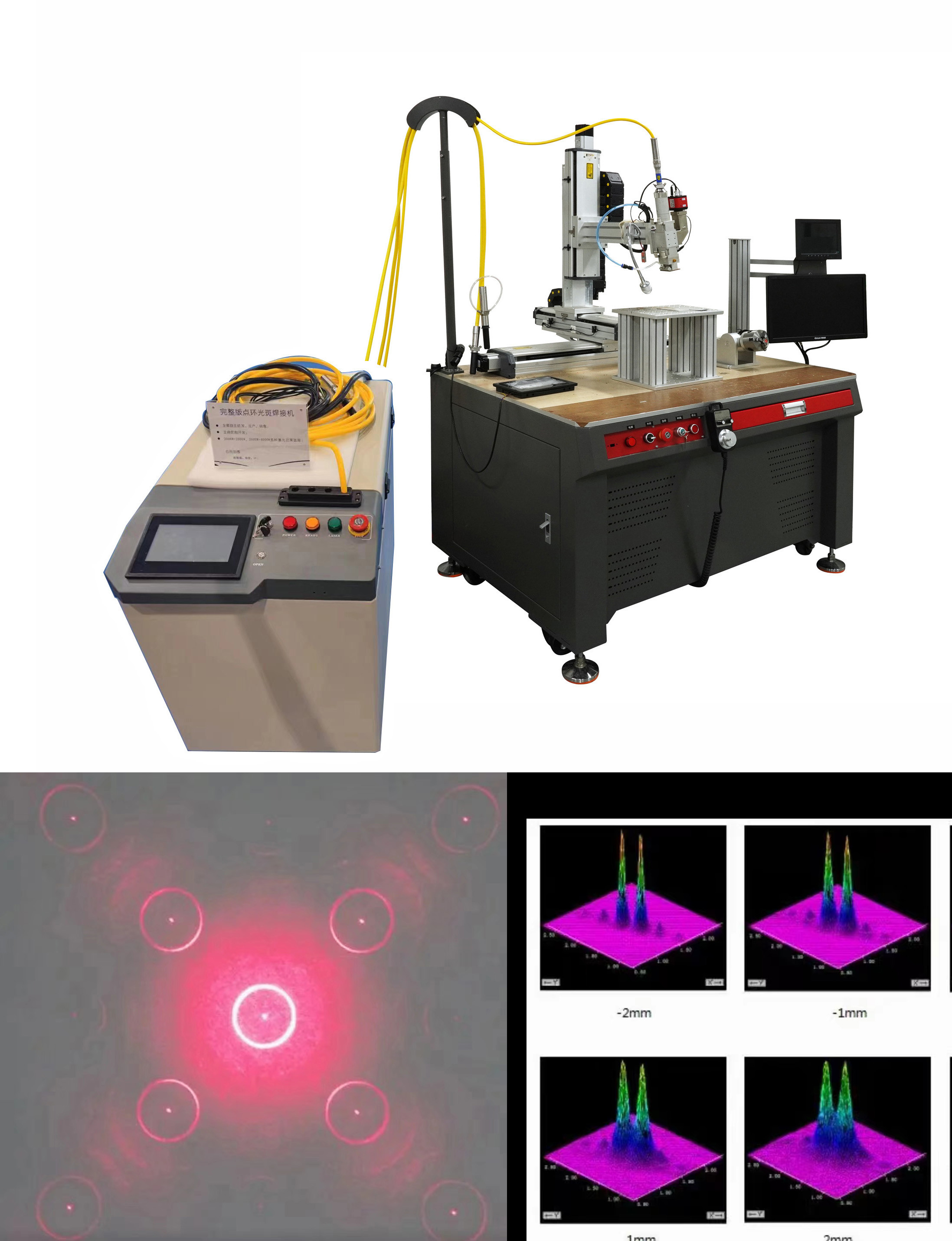 Low Spatter Aluminium Laser Welding Machine Deep Penetration 3000W AMB ...
