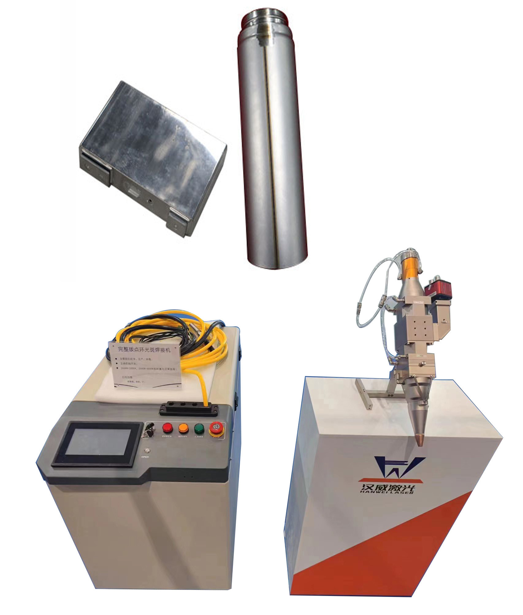 Low Spatter Aluminium Laser Welding Machine Deep Penetration 3000W AMB ...